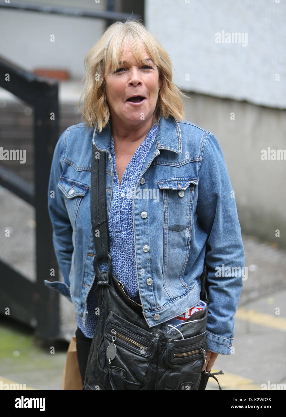 Linda Robson outside ITV Studios Featuring: Linda Robson Where: London ...