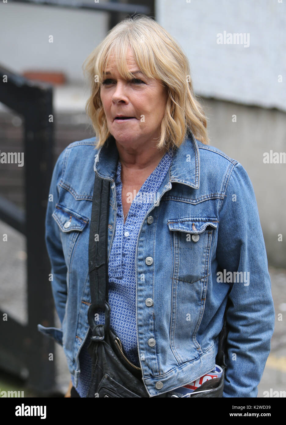 Linda Robson outside ITV Studios Featuring: Linda Robson Where: London ...