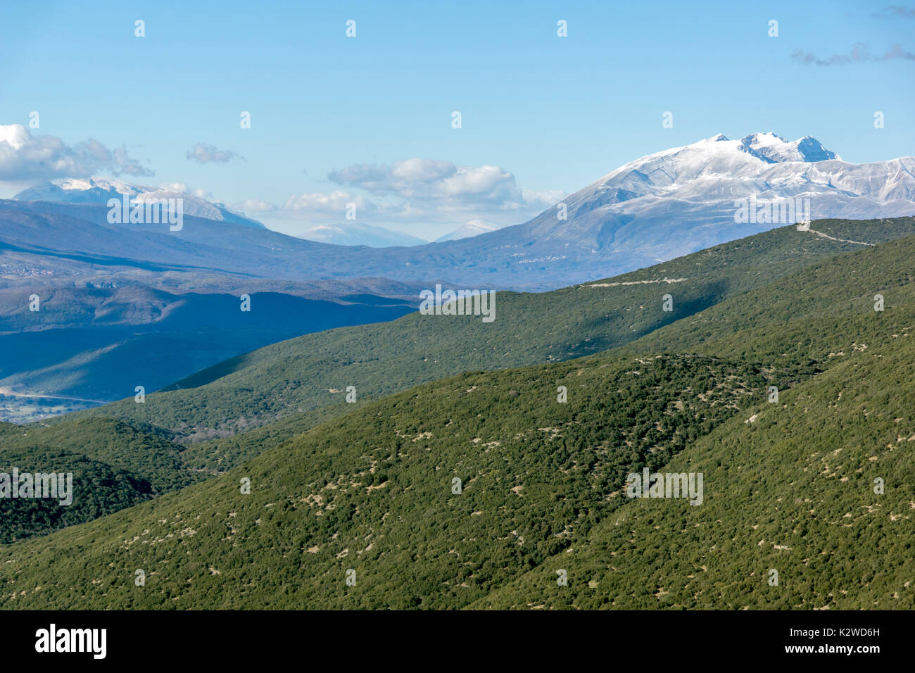 Pindus Mountains Landscape, Zagori, Epirus, Greece Stock Photo - Alamy