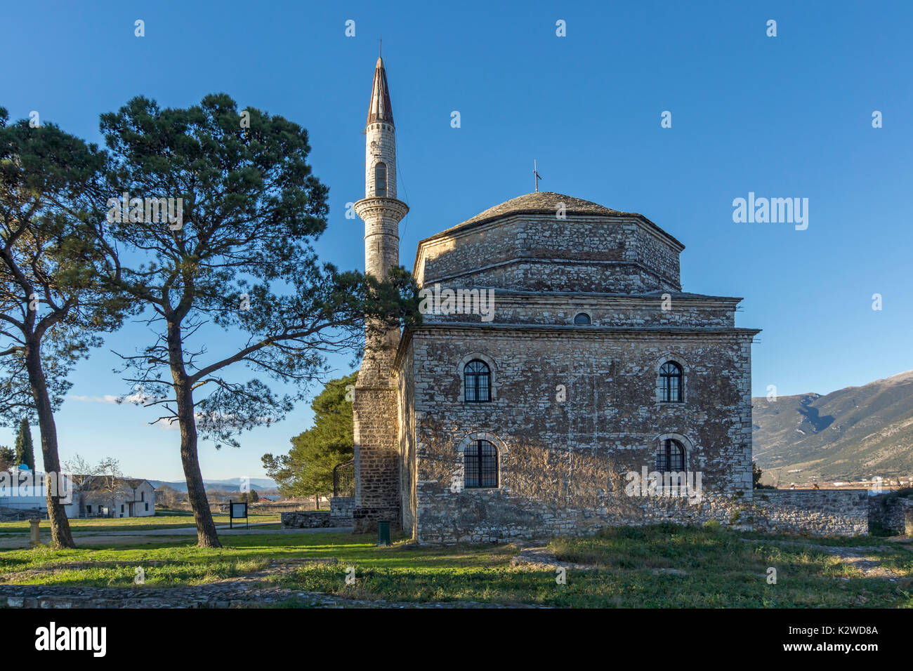 Fethiye Mosque in the castle of Ioannina, Epirus, Greece Stock Photo ...