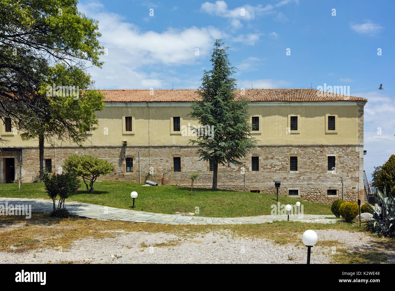 Medieval castle of Lamia City, Central Greece Stock Photo - Alamy