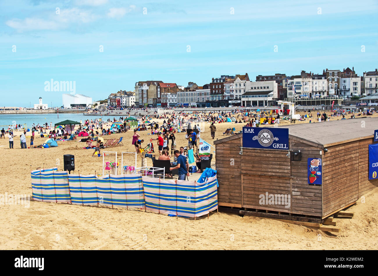 Margate, Beach, Kent, England Stock Photo - Alamy