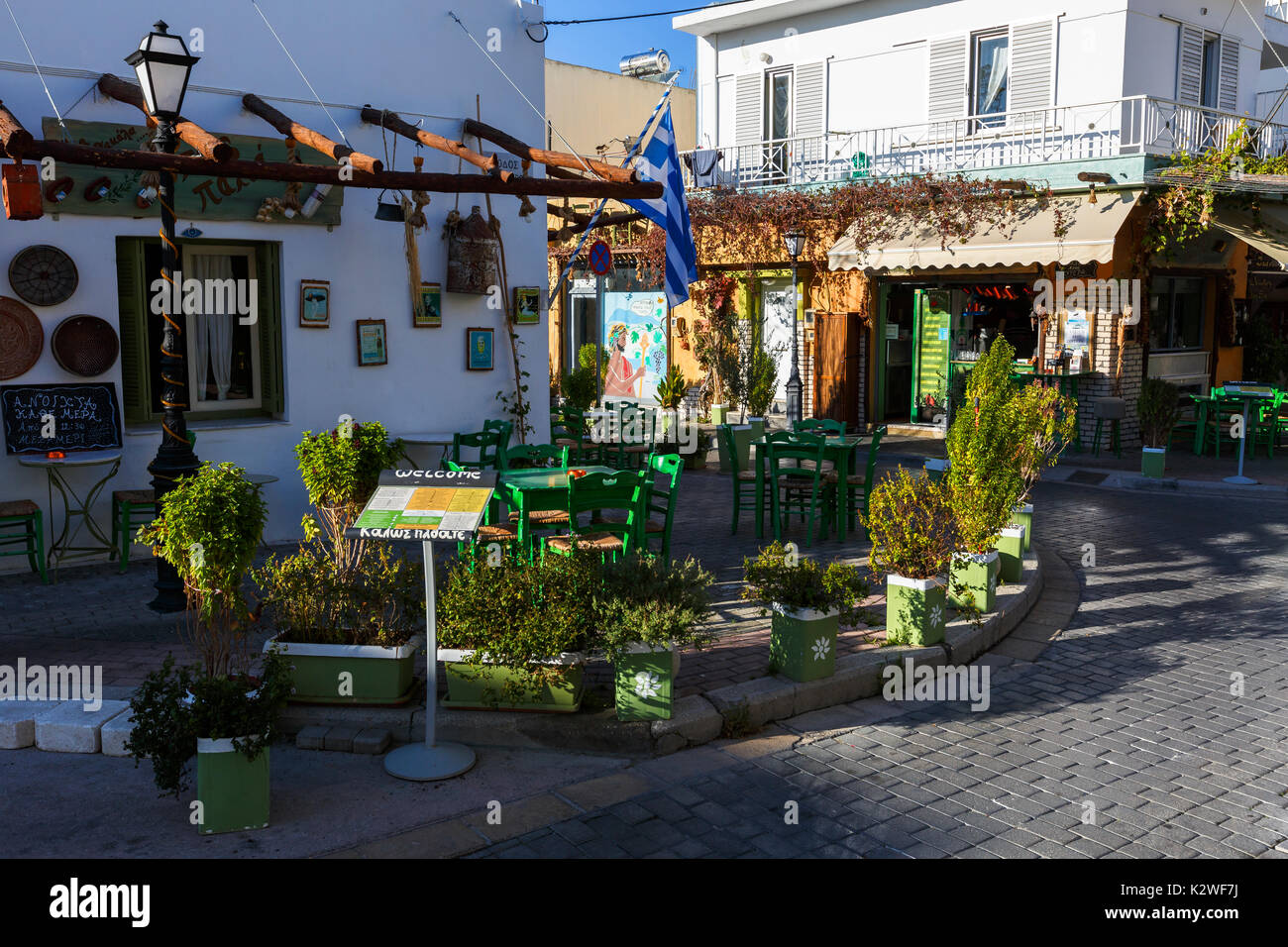Taverna decoration hi-res stock photography and images - Alamy