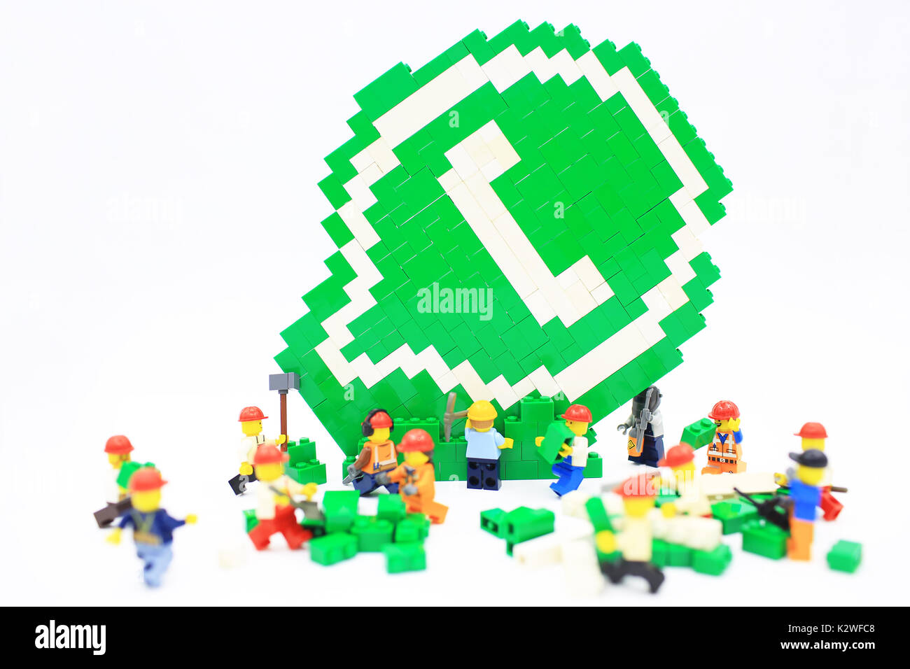 The lego building Cut Out Stock Images & Pictures - Alamy