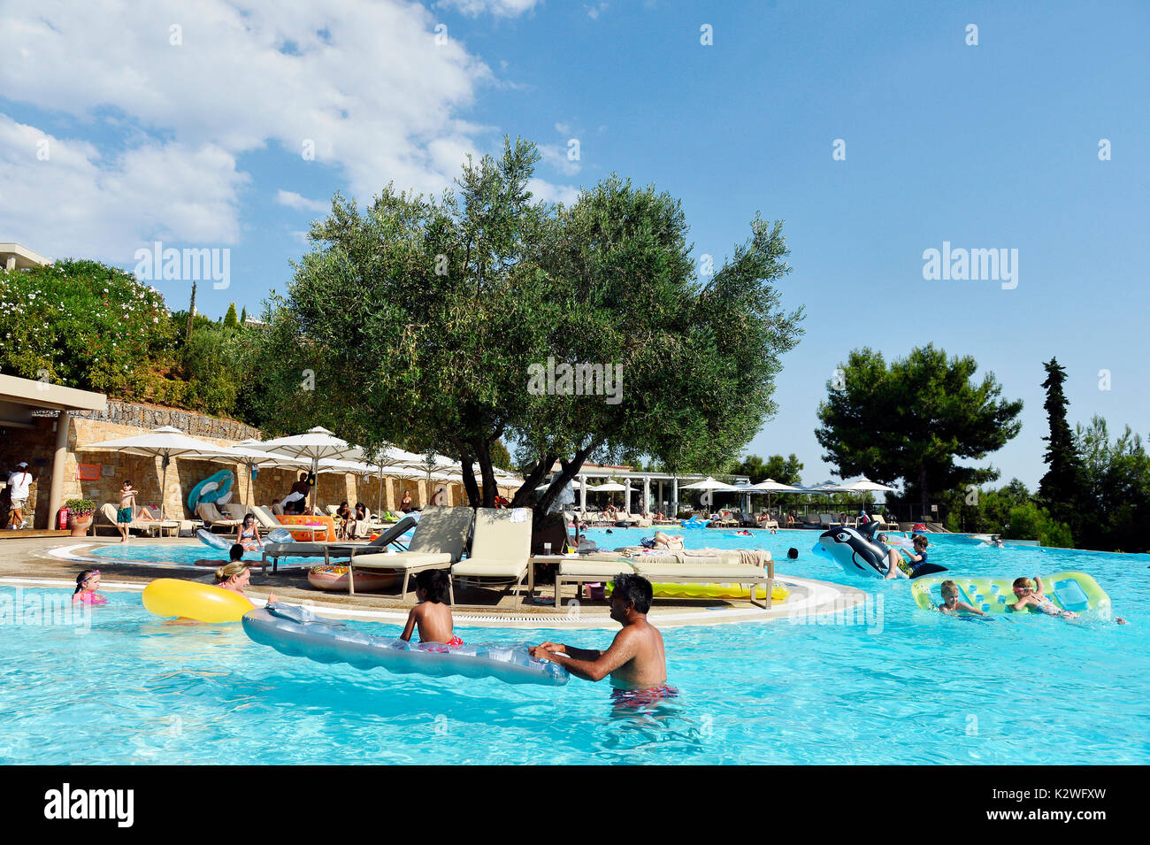 Coastline of Nea Moudania, Greece Stock Photo - Alamy