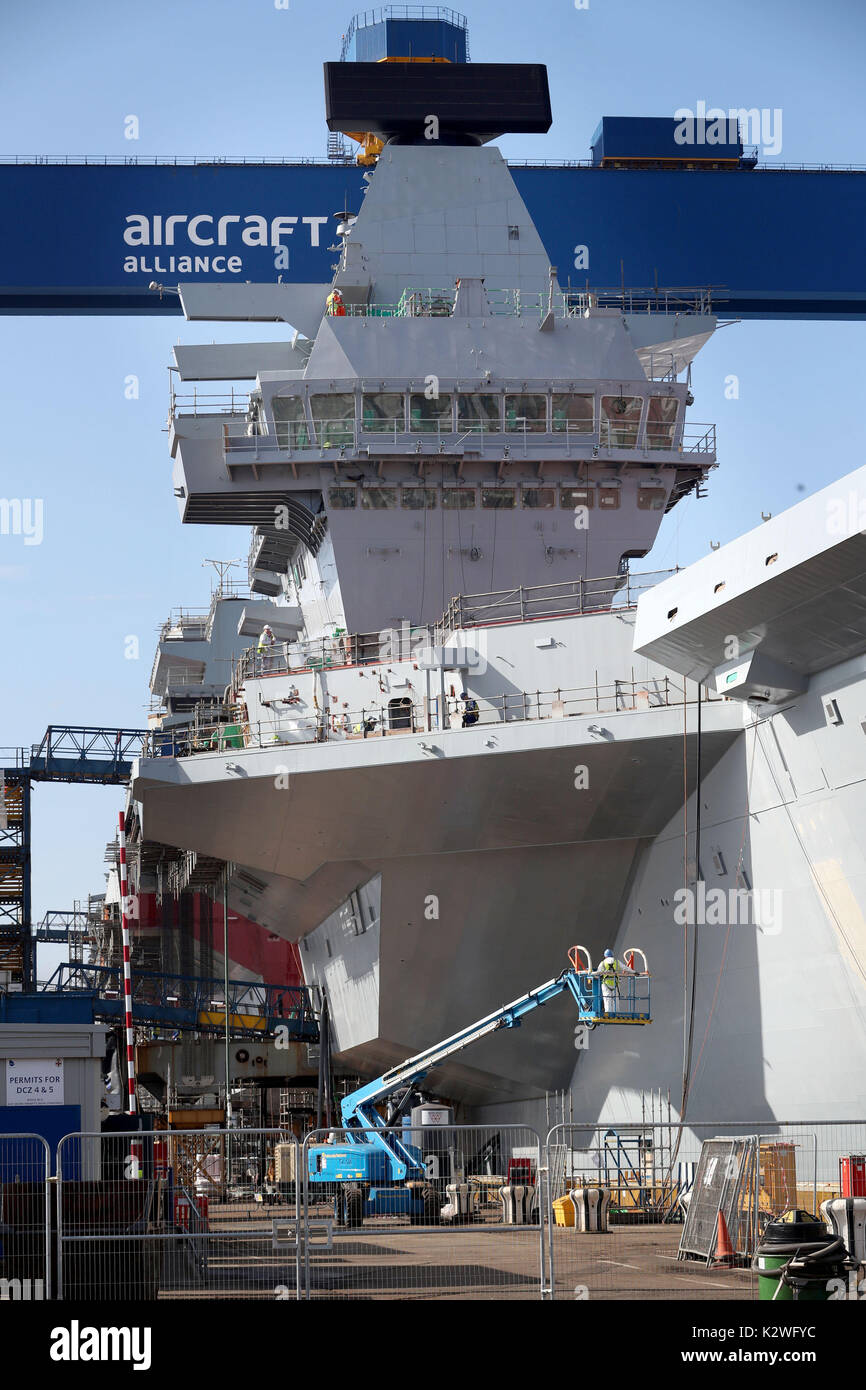 General view hms prince wales High Resolution Stock Photography and ...