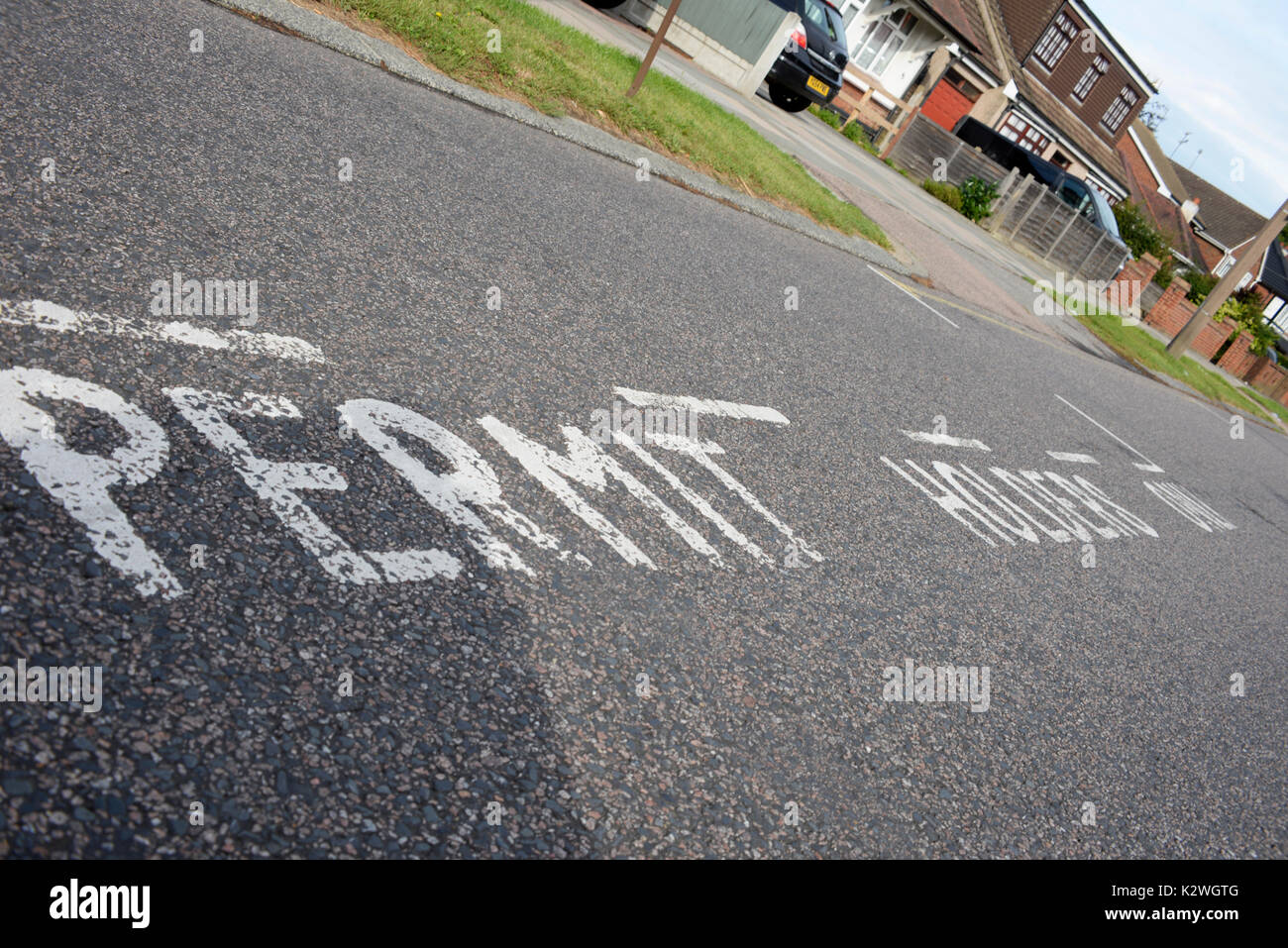 Permit holders only hi-res stock photography and images - Alamy