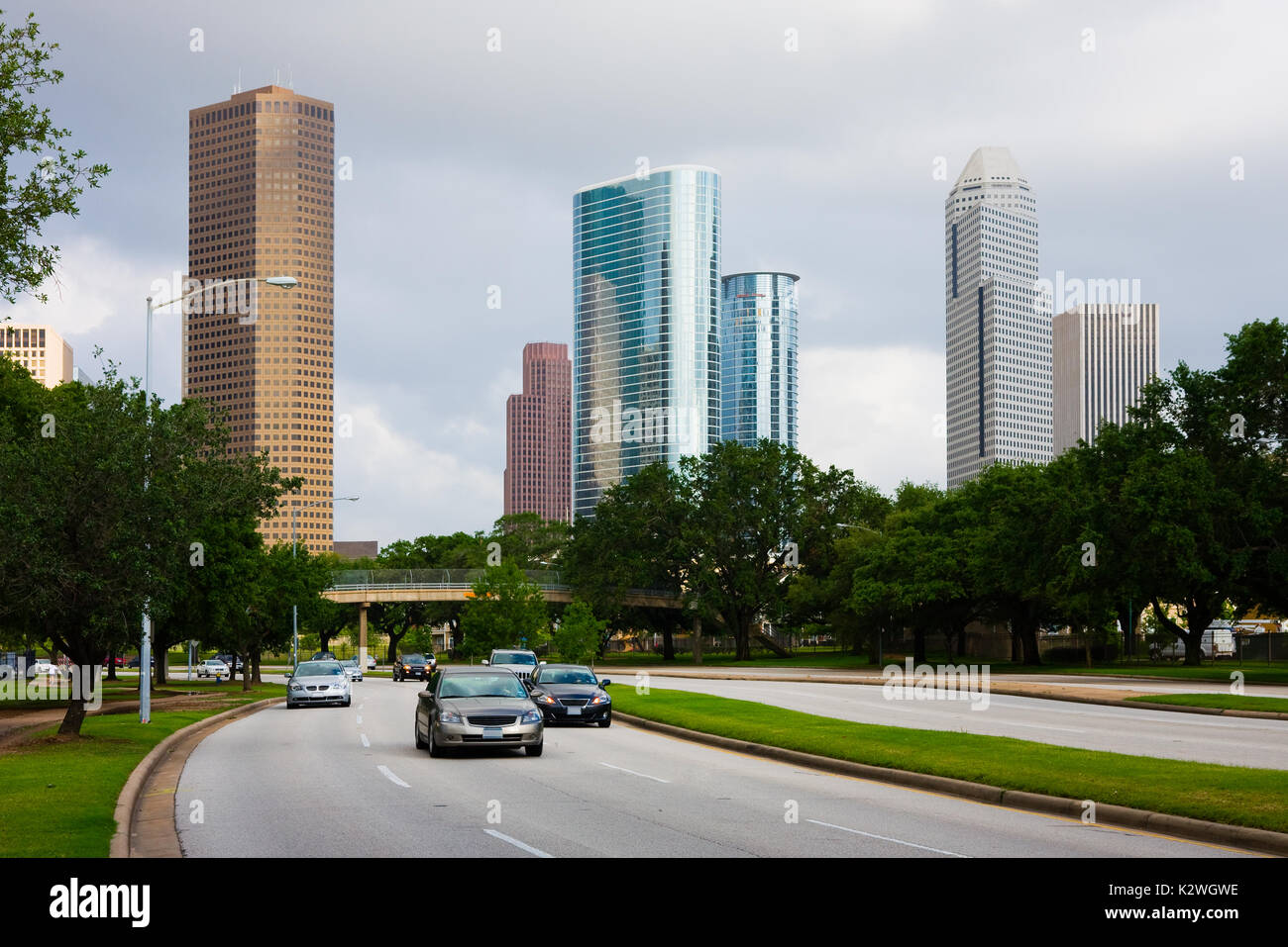 Downtown Houston Texas Stock Photo - Alamy