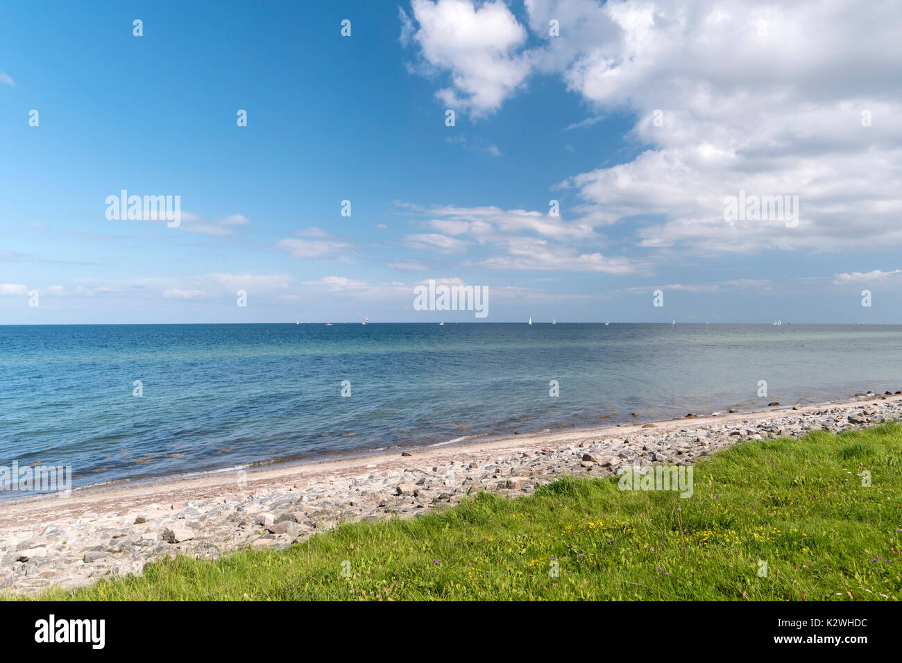 View of the Baltic Sea Stock Photo - Alamy