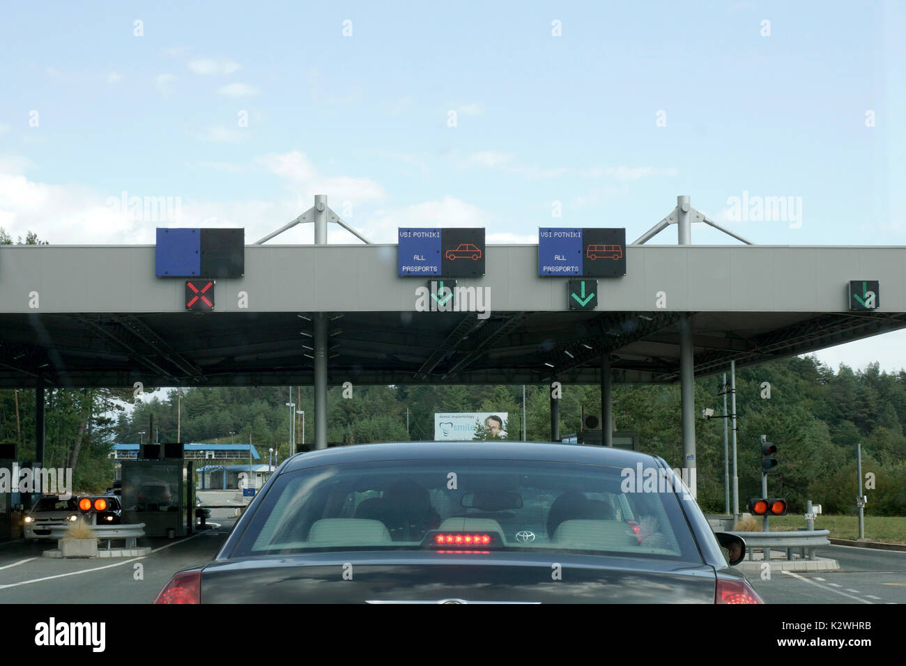 Croatia border control hi-res stock photography and images - Alamy