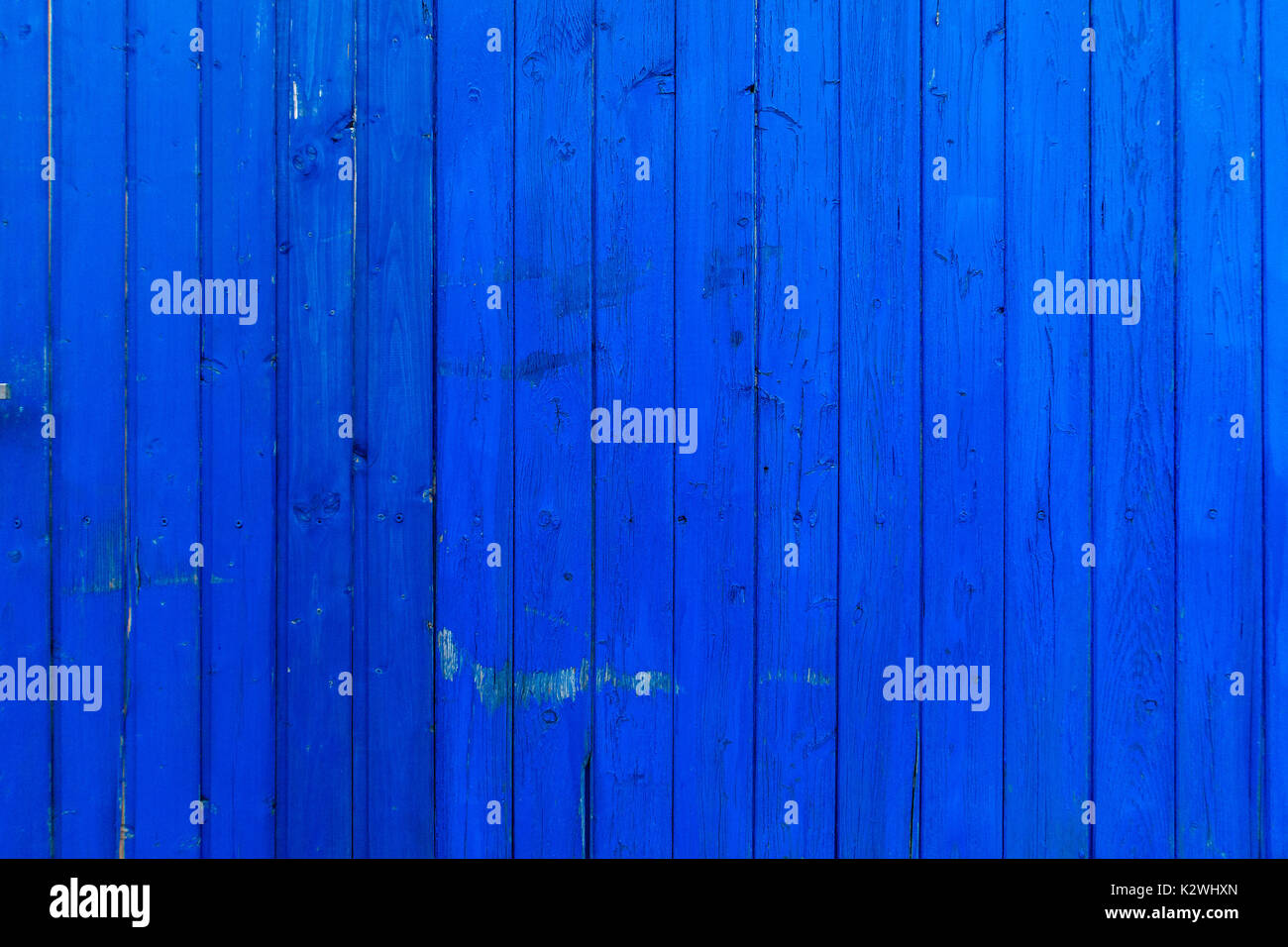 Rustic blue wood wall background Stock Photo - Alamy