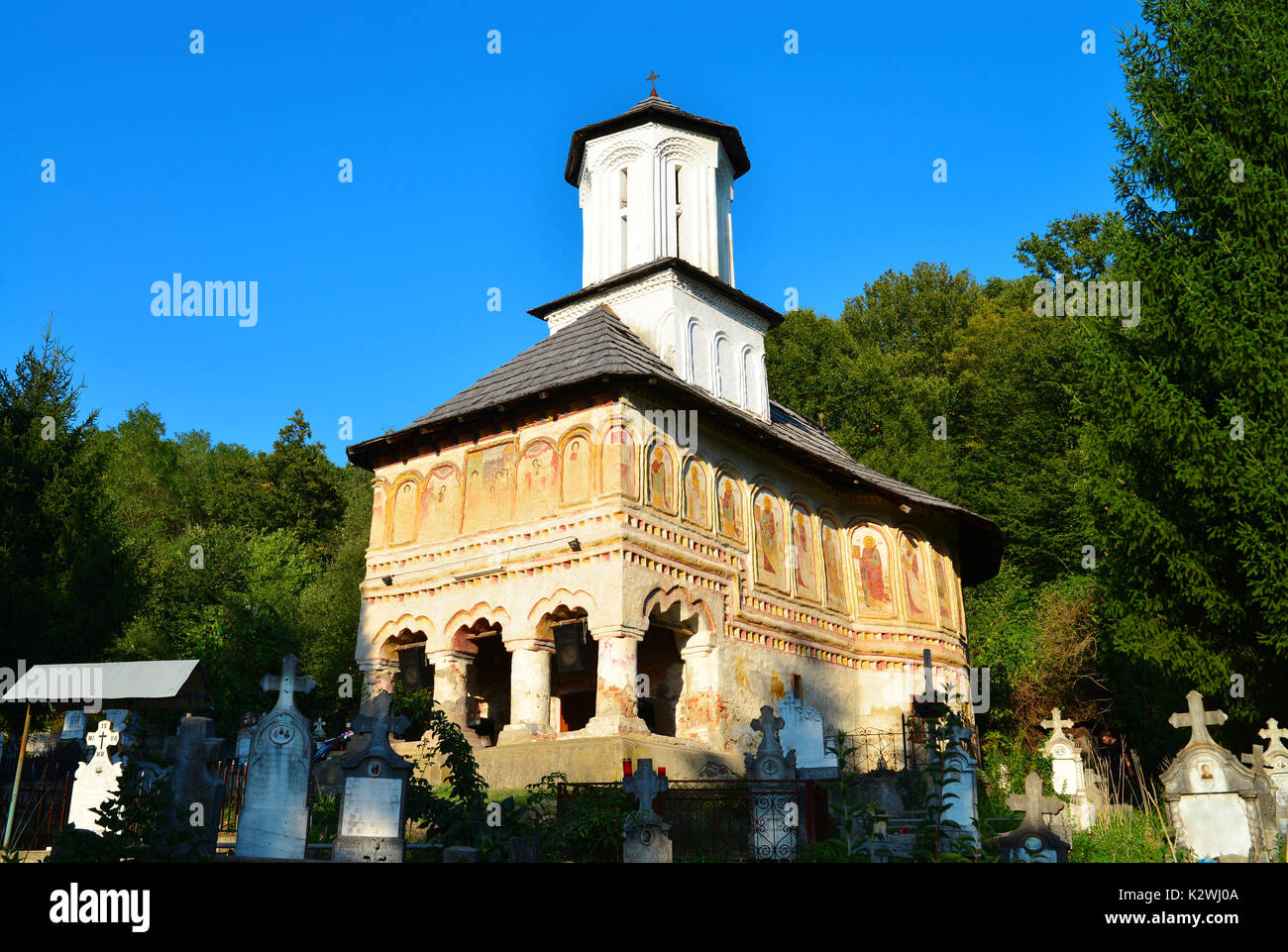 Crainici village Romania church landmark architecture historical ...
