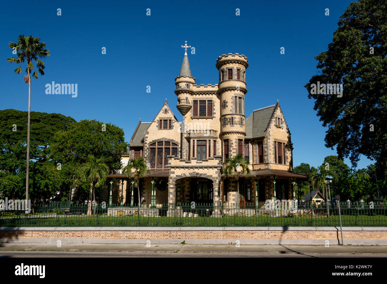Stollmeyer's Castle (Killarney) Trinidad Stock Photo - Alamy