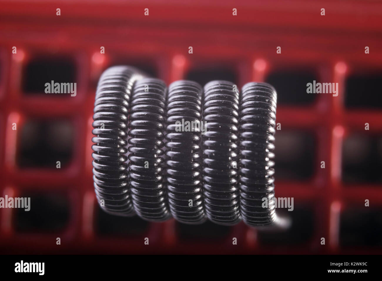 Alien Clapton coils example for vaping with electronic cigarette, e cig ...