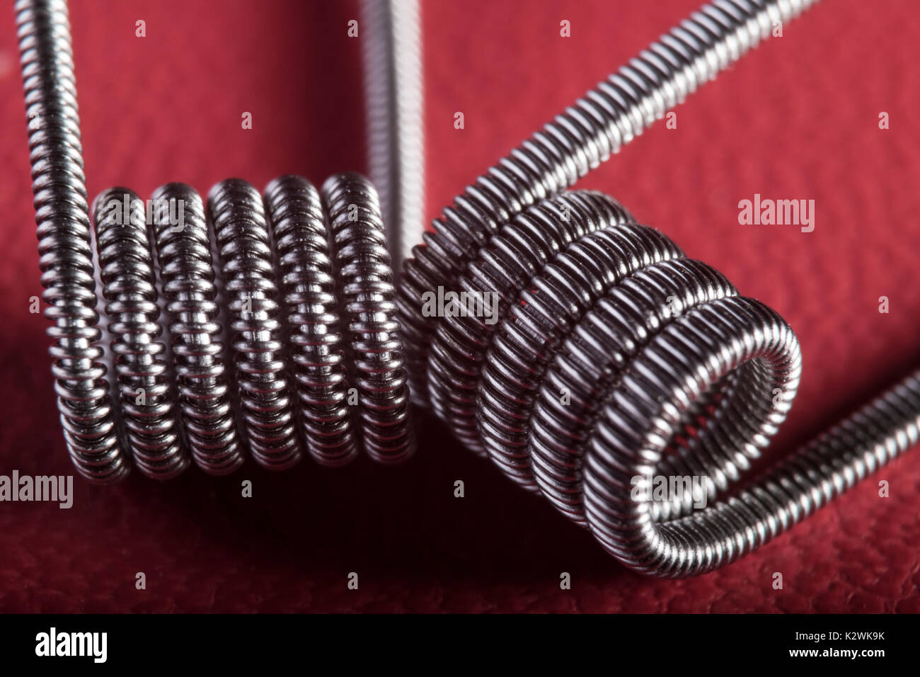 Alien Clapton coils example for vaping with electronic cigarette, e cig ...