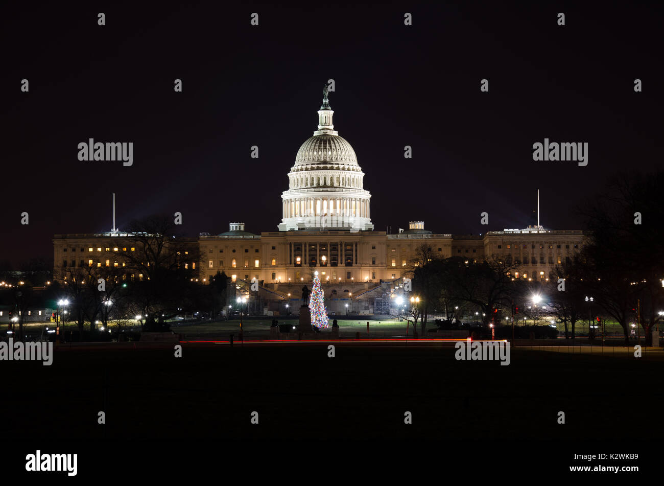 Capitol christmas tree lighting hi-res stock photography and images - Alamy