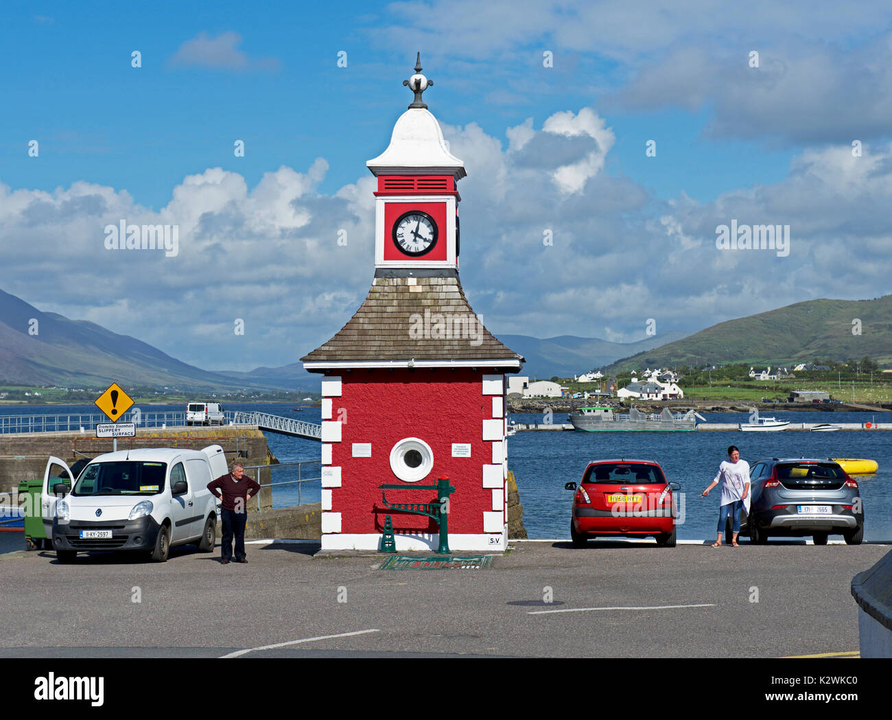 Town Clock, Knightstown, Valentia Island, County Kerry, Southern ...