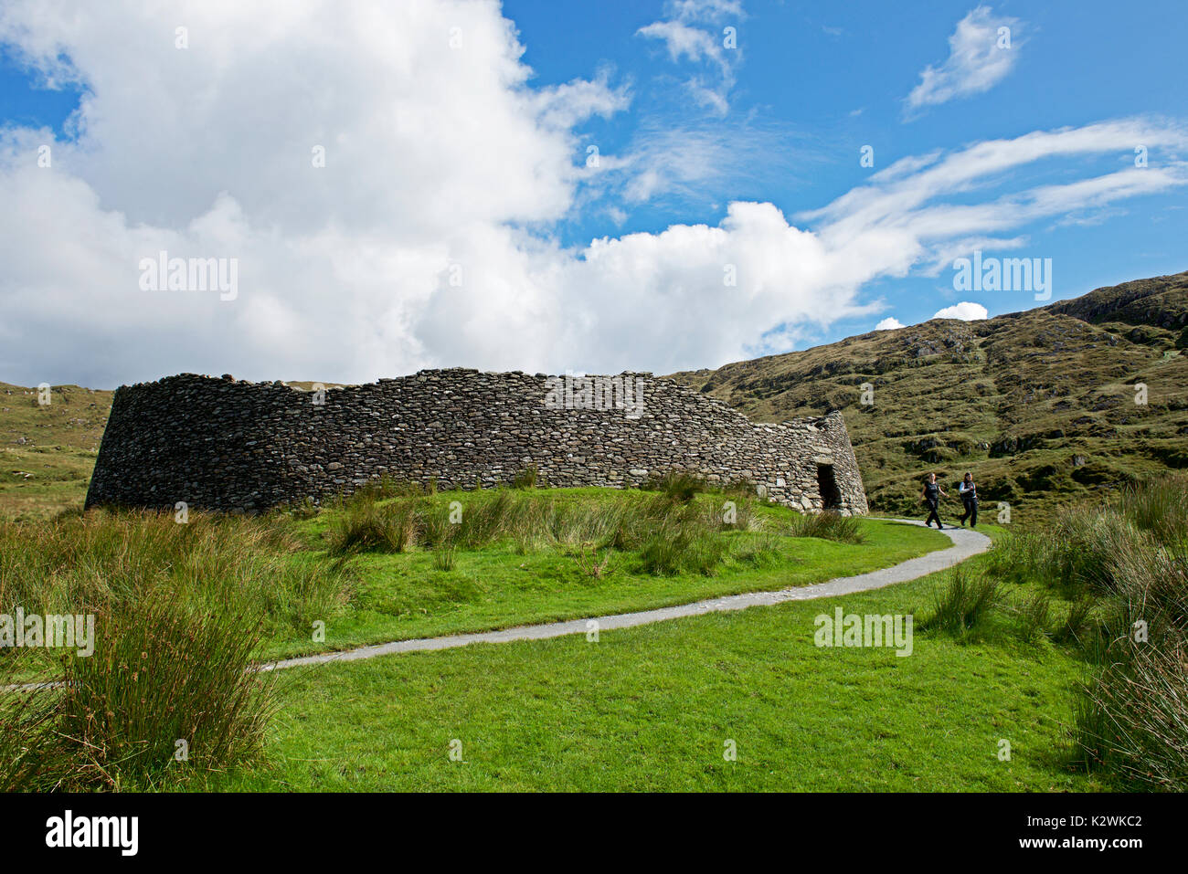 Staigue Stone Fort, near Sneem, Iveragh peninsula, Co Kerry, Southern ...