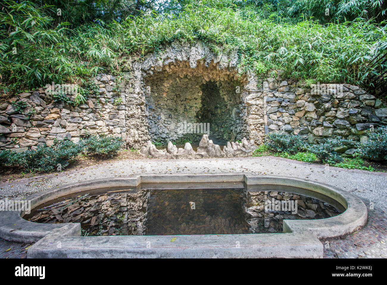 The Grotto at Maymont Estate, Richmond, VA - August 2017 Stock Photo ...