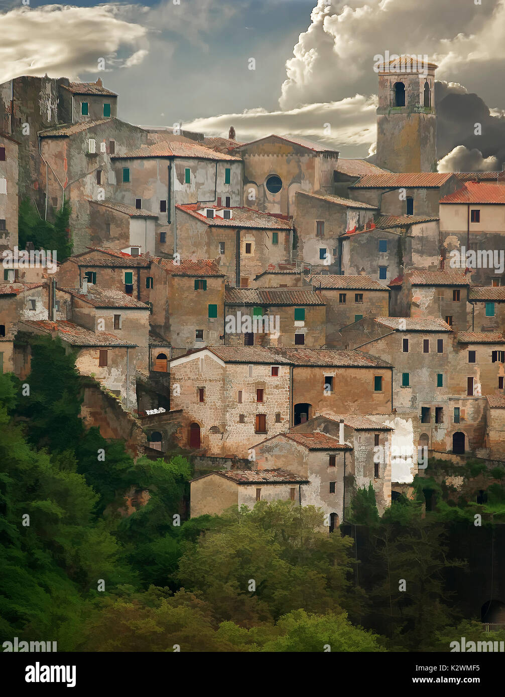 Tuscan medieval architecture hi-res stock photography and images - Alamy