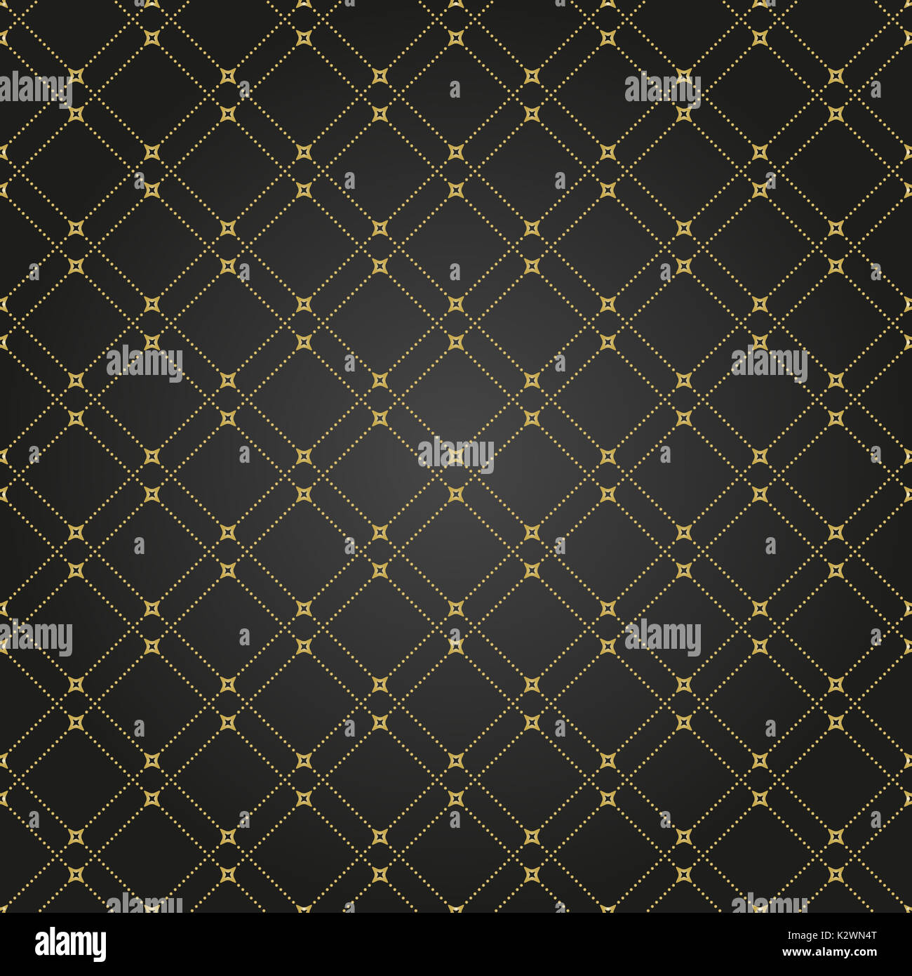 Geometric dotted black and golden pattern. Seamless abstract modern ...