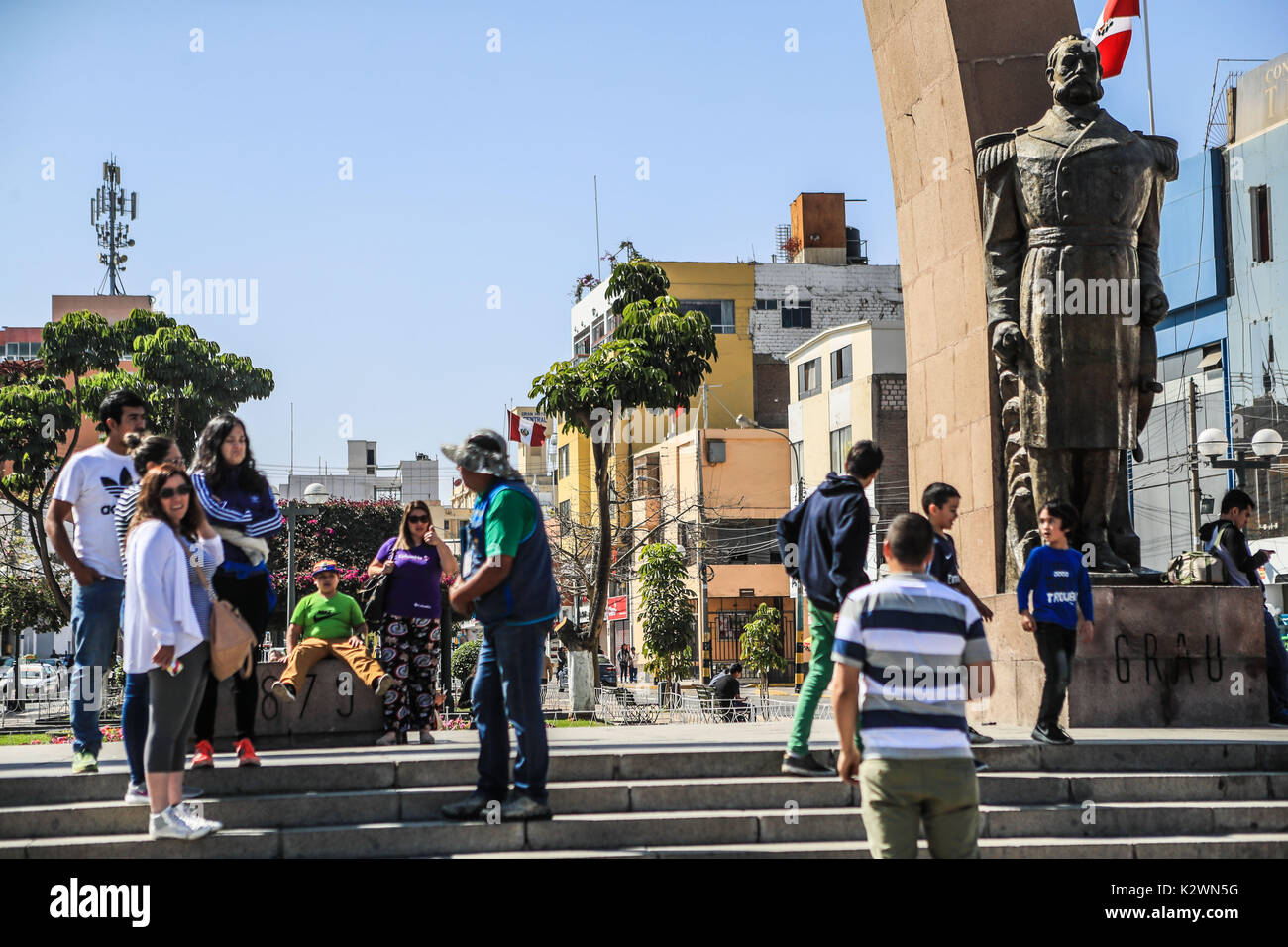 Tacna flag hi-res stock photography and images - Alamy