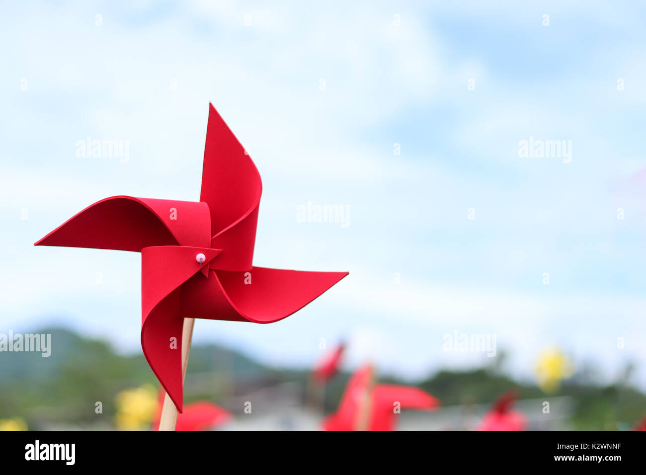 Wind fan toy hi-res stock photography and images - Alamy