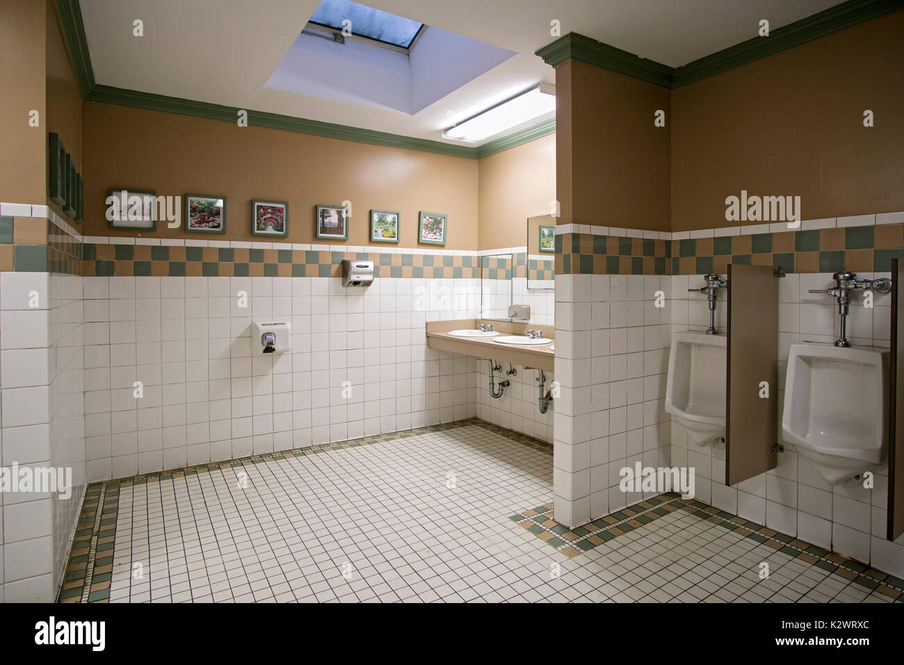 Mens public restroom hi-res stock photography and images - Alamy