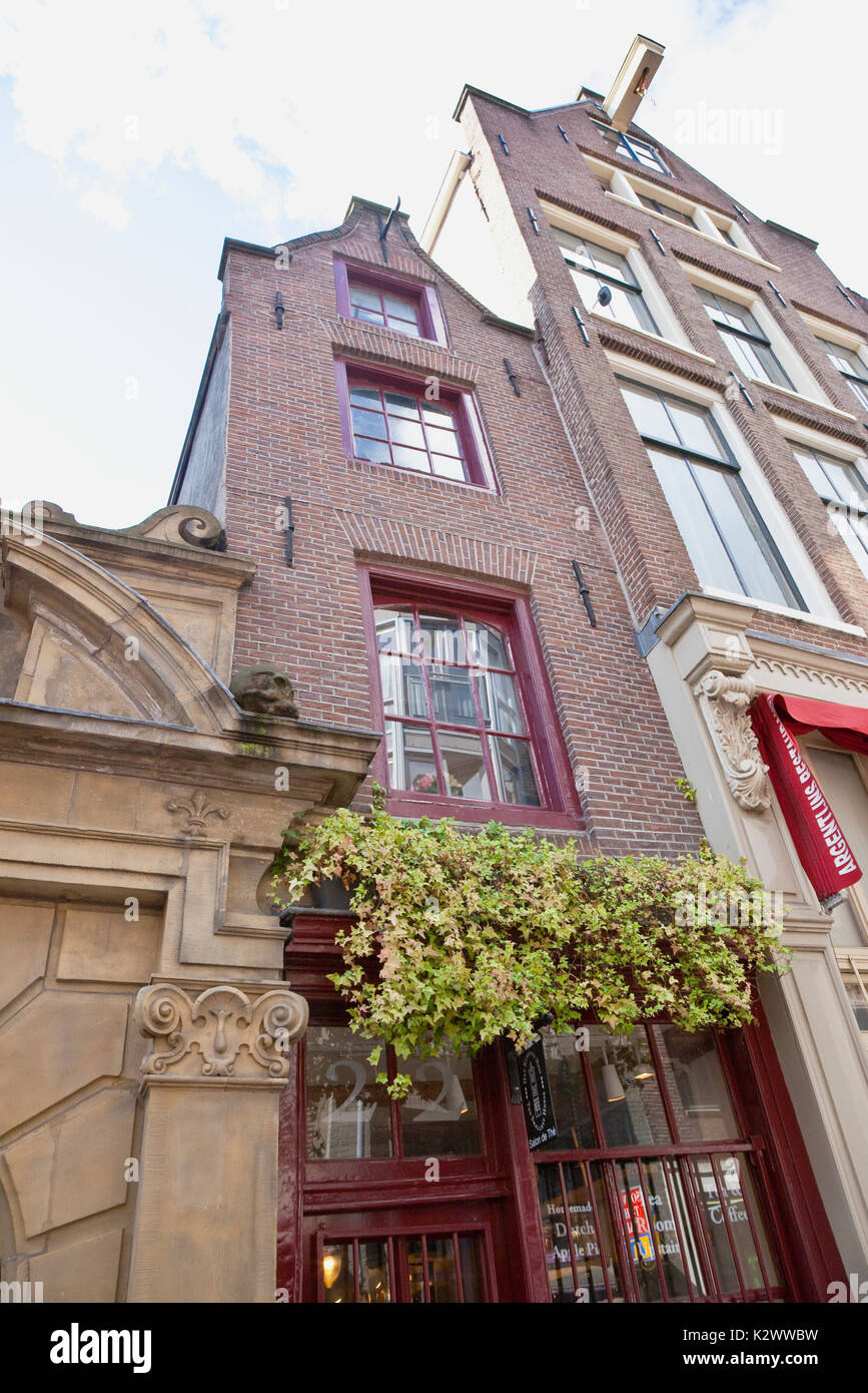 Holland, North, Amsterdam, Typical Dutch gable buildings Stock Photo ...