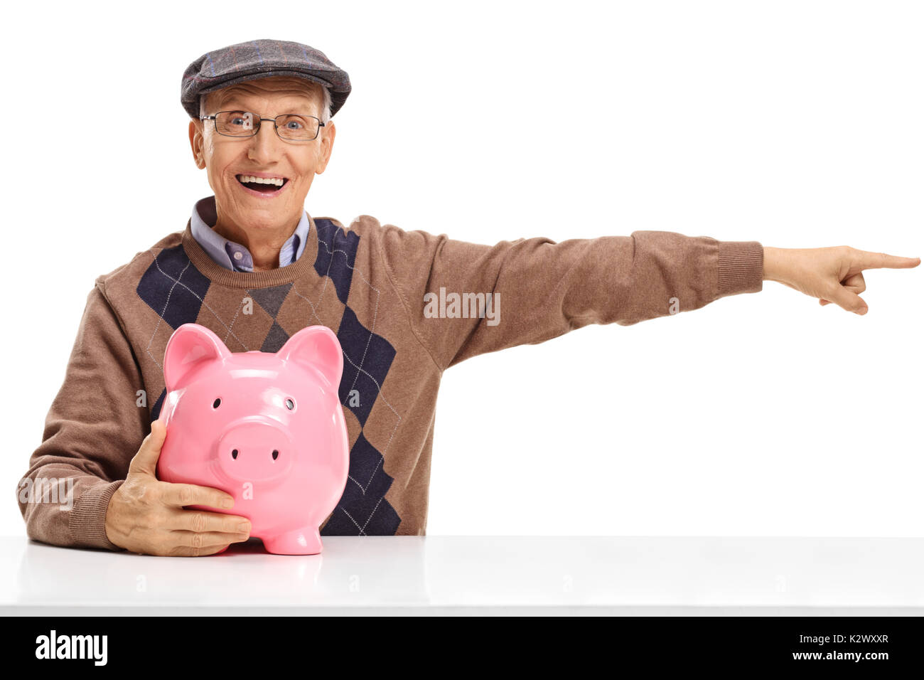 Man pointing right hi-res stock photography and images - Alamy