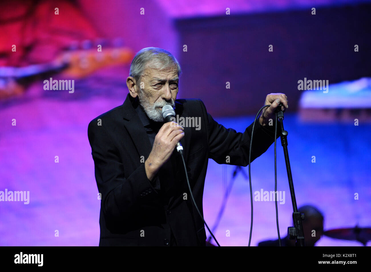 March 8, 2016. Kiev, Ukraine. Famous Georgian singer and actor Vahtang ...