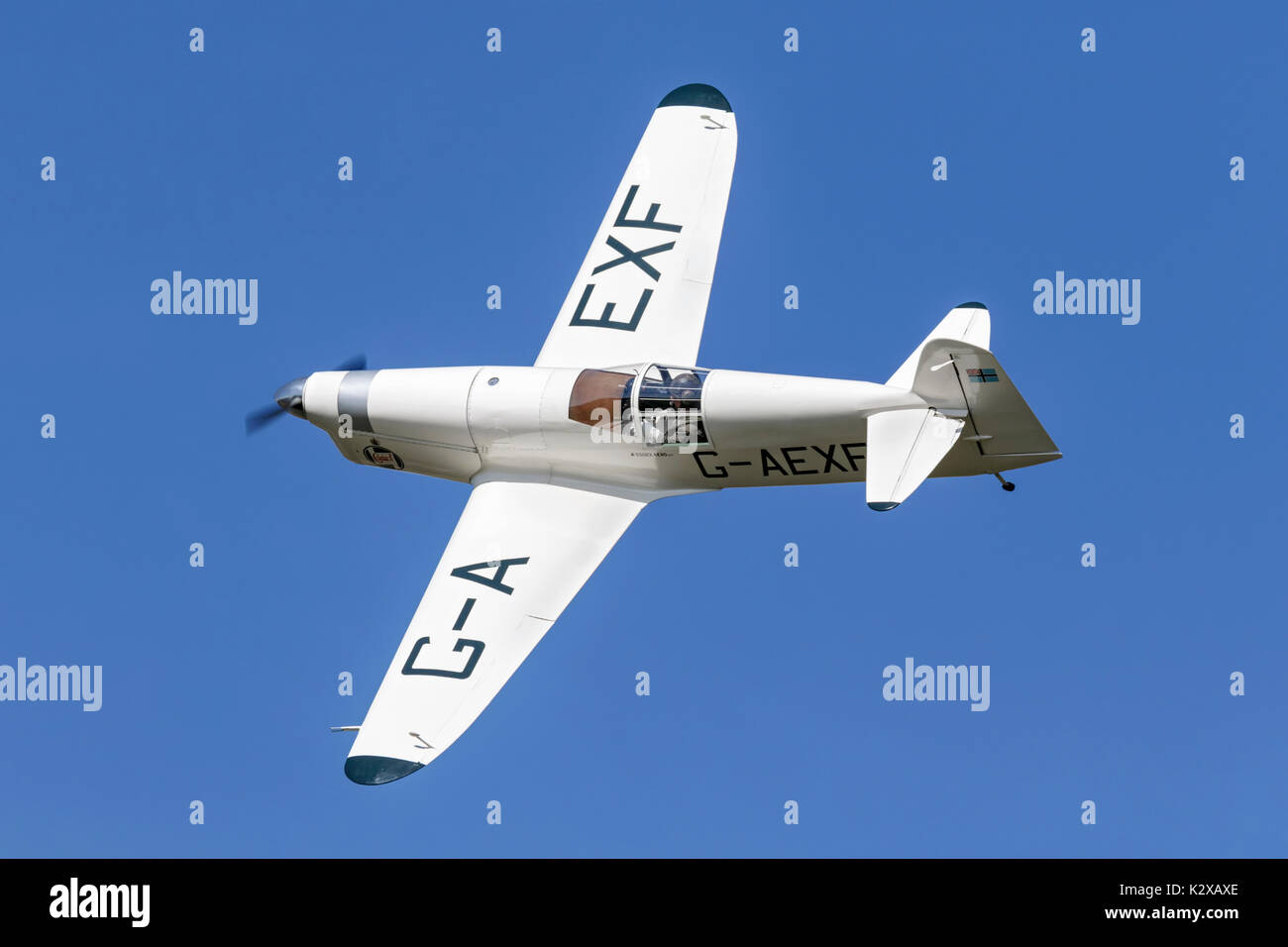 Percival Mew Gull racing aircraft Stock Photo - Alamy