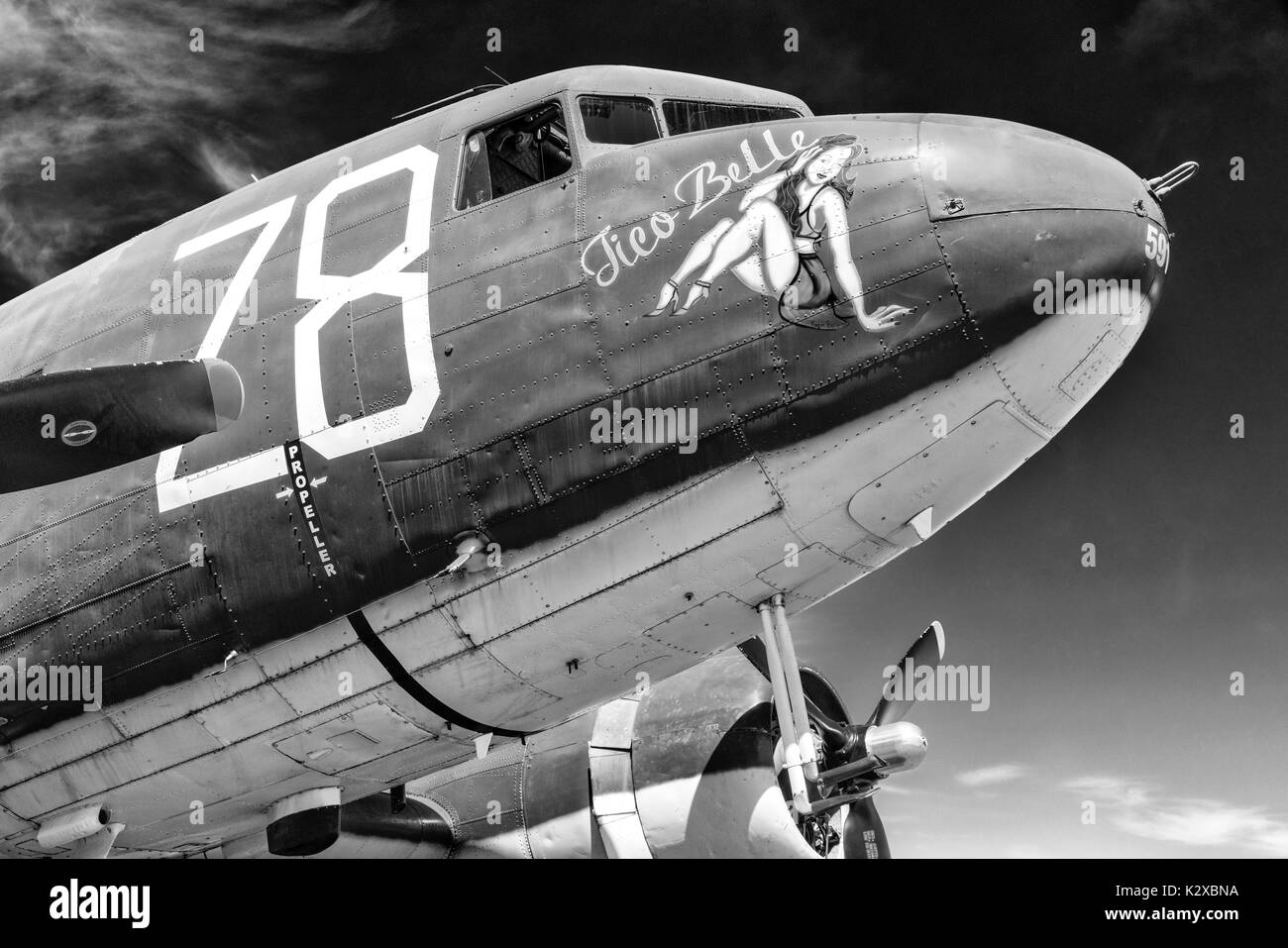 Douglas C47 Skytrain Stock Photo - Alamy