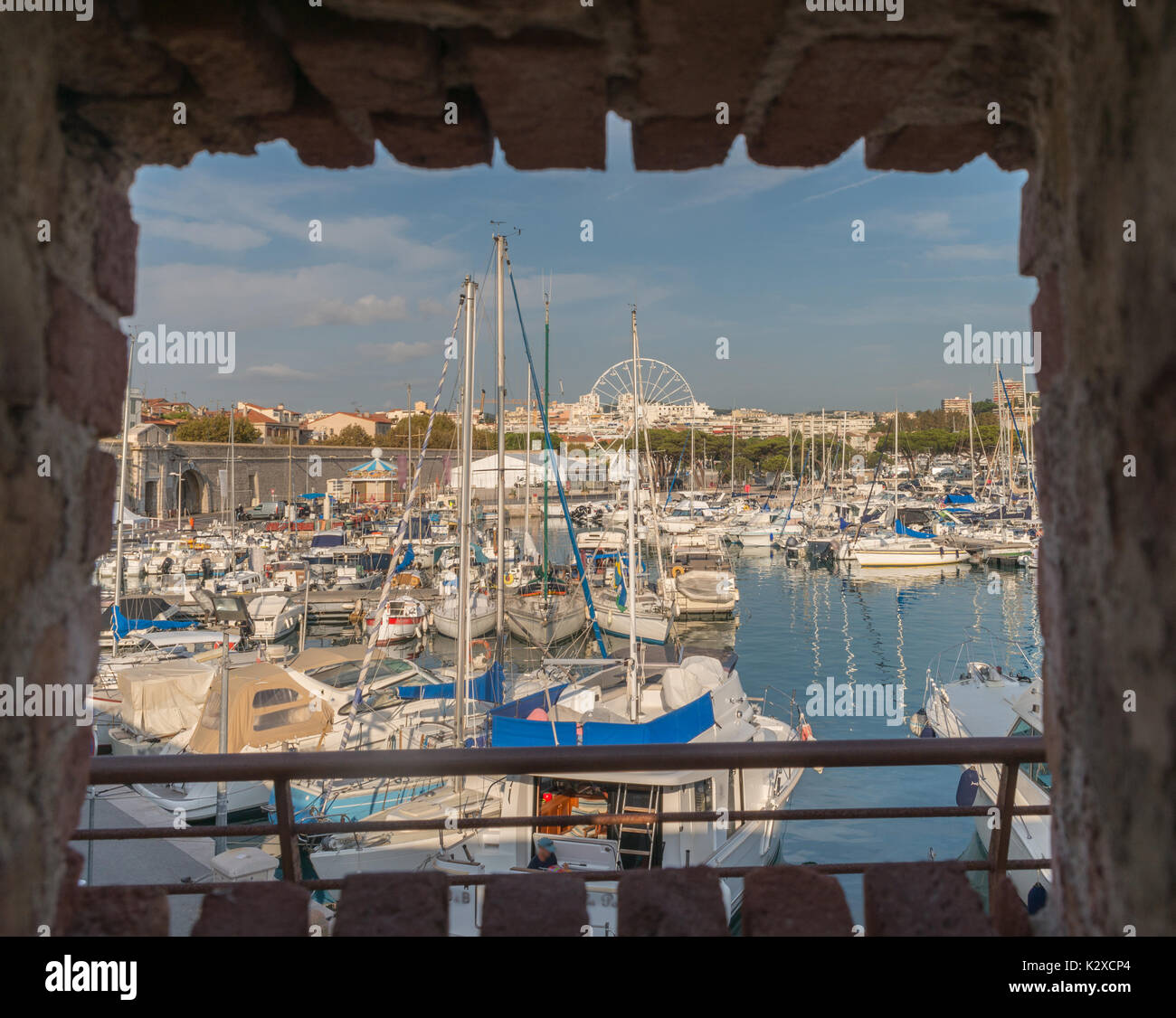 Antibes port vauban hi-res stock photography and images - Alamy