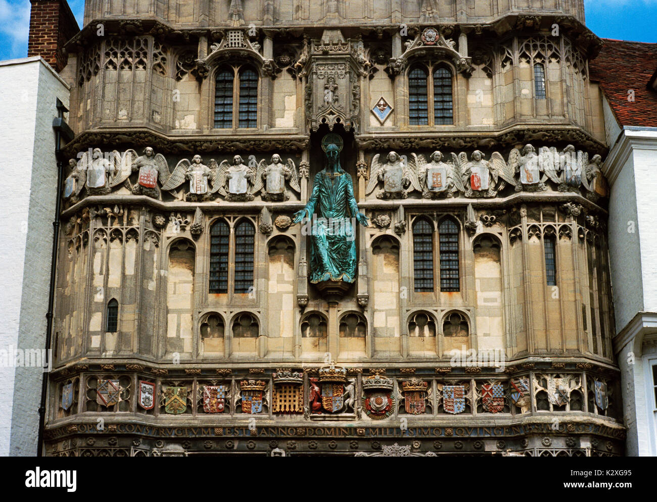 Christ church gate canterbury cathedral hi-res stock photography and ...