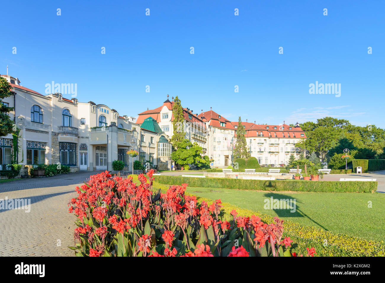 spa Irma, hotel Thermia Palace, Piestany (Pistyan), Slovakia Stock ...