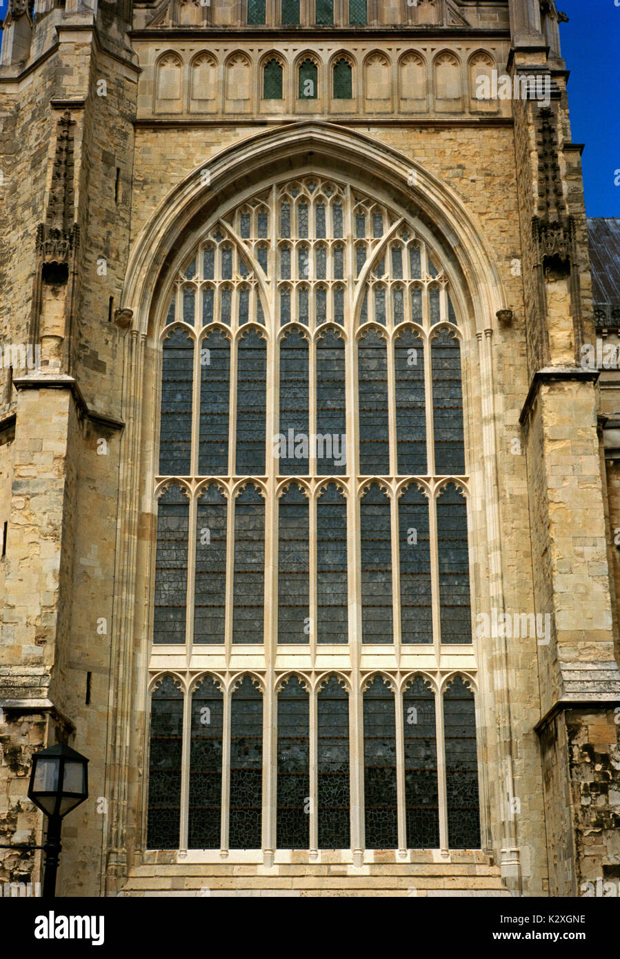 Great South Window at Canterbury Cathedral in City of Canterbury in ...