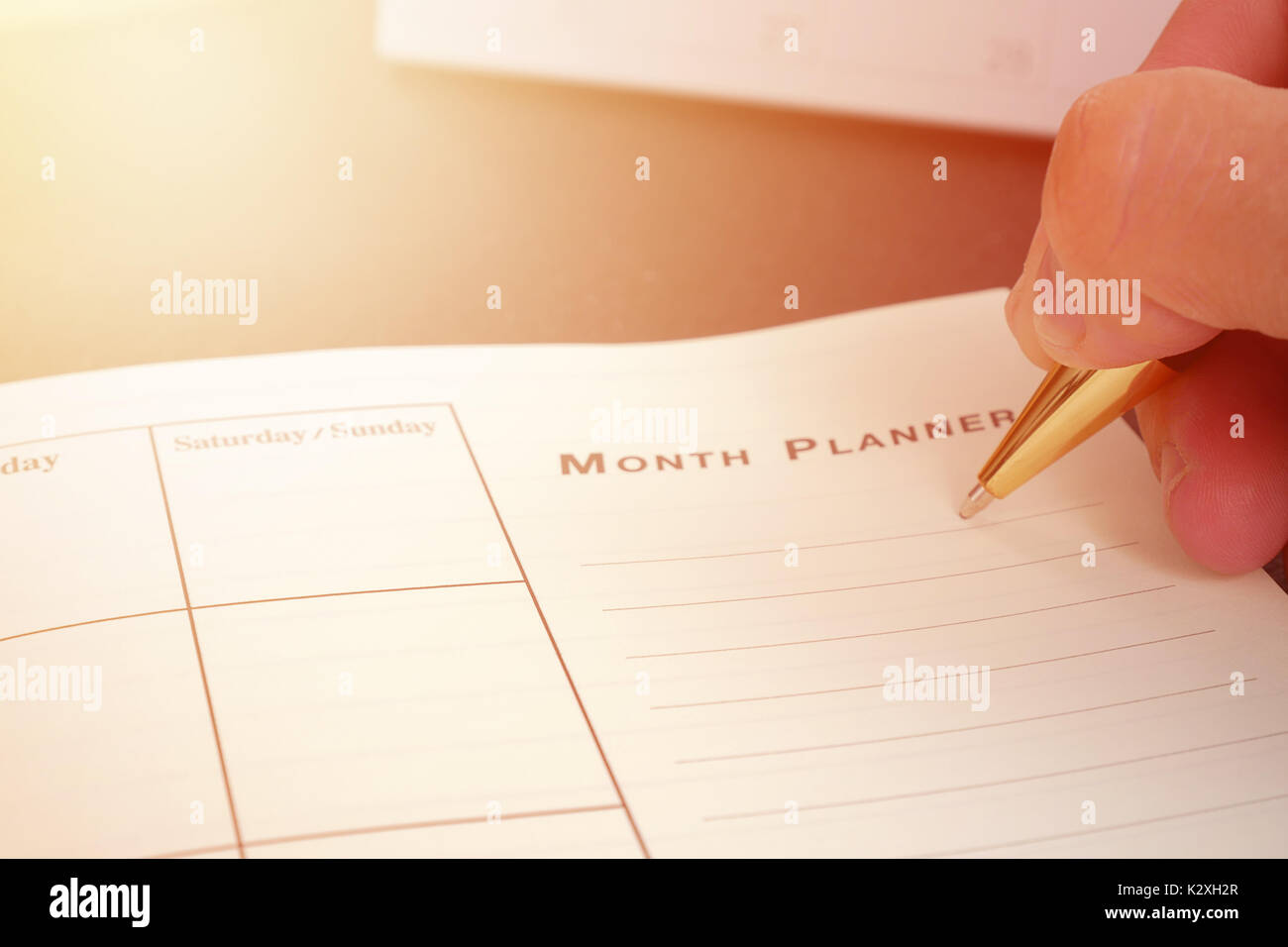 Daily writing hi-res stock photography and images - Alamy