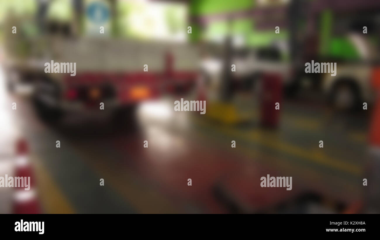 auto mechanic checking car. technician fixing engine in garage ...