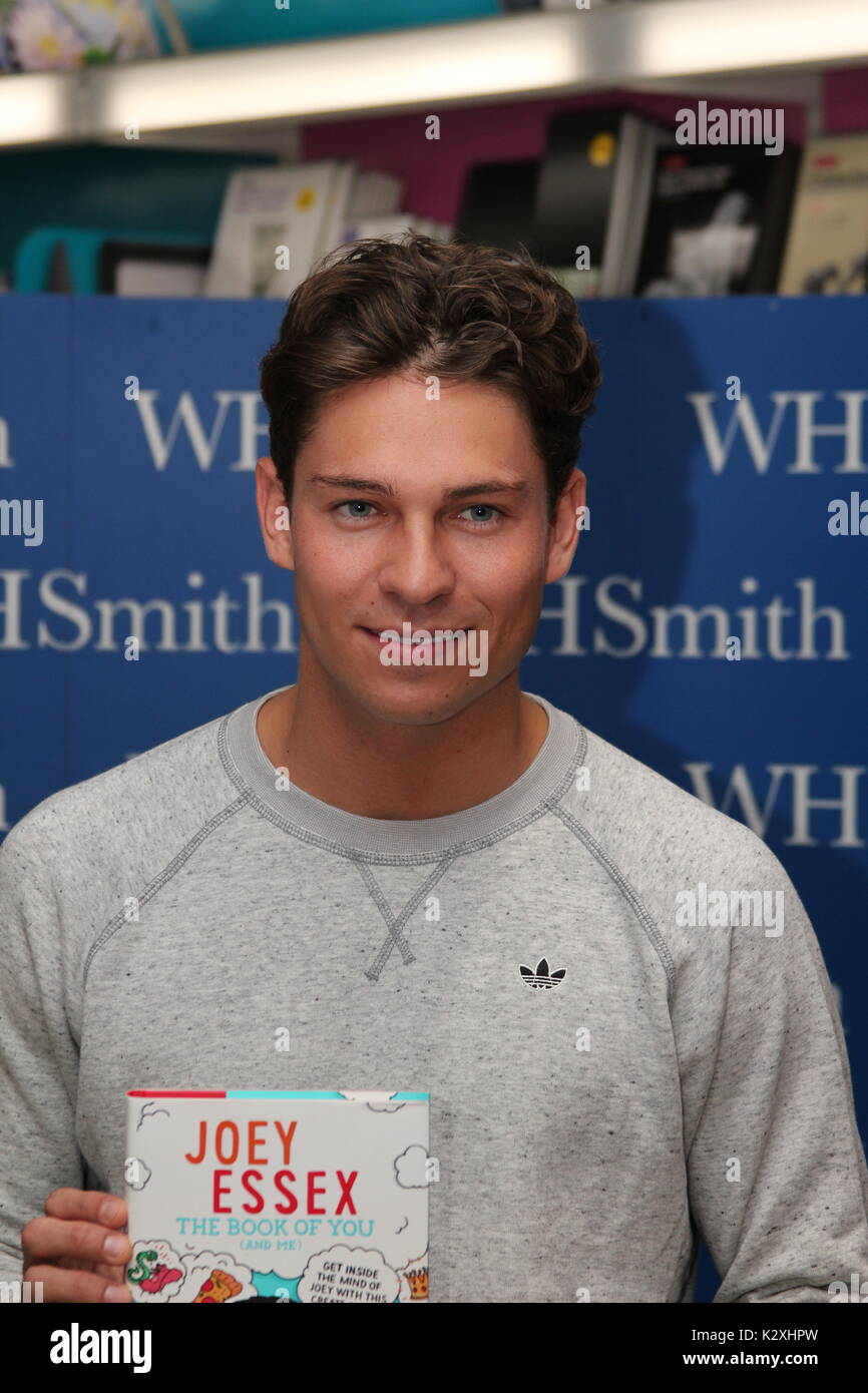 Joey Essex signing copies of his book in Chester at WH Smiths Stock ...
