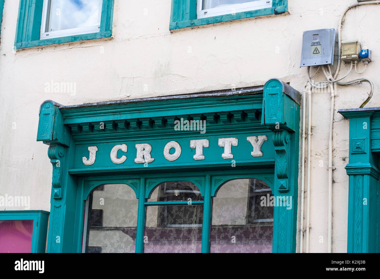 Old Fashioned Pub / Shop Signage in Claire Ireland Stock Photo - Alamy
