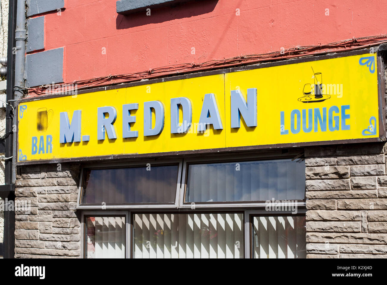 Old Fashioned Pub / Shop Signage in Claire Ireland Stock Photo - Alamy