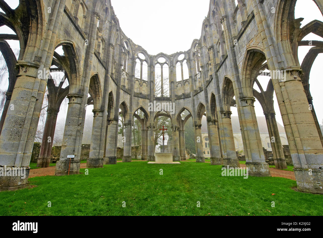 Abbaye d’Ourscamp, Chiry-Ourscamp, Oise, France Stock Photo - Alamy