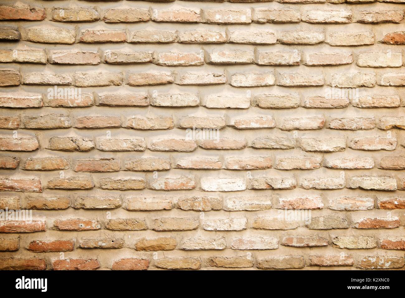 Background created with a old brick wall Stock Photo - Alamy