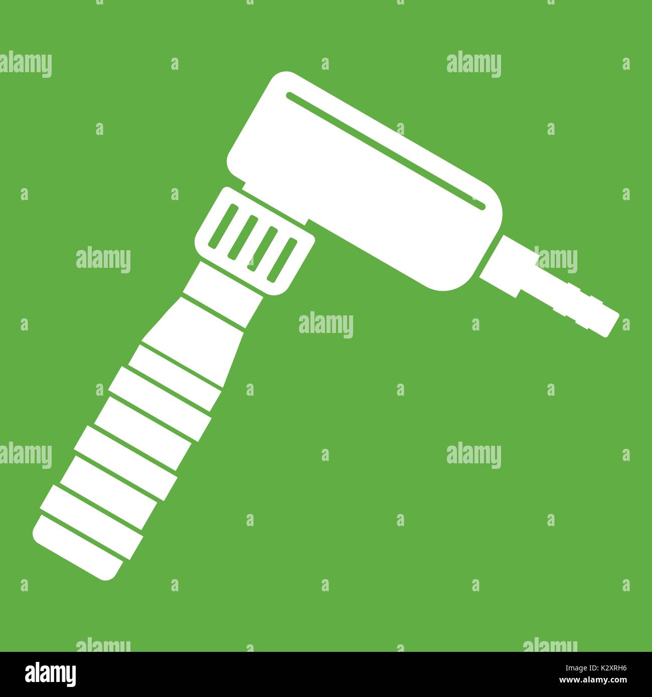 Hand draw rotary tattoo machine icon green Stock Vector Image & Art - Alamy