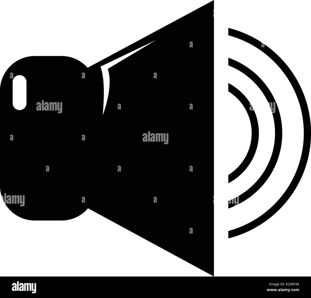 Volume up icon , simple style Stock Vector Image & Art - Alamy