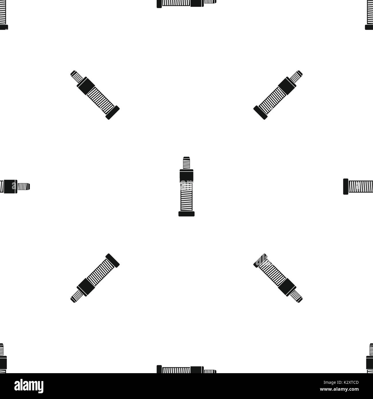 Screw and bolt pattern seamless black Stock Vector Image & Art - Alamy