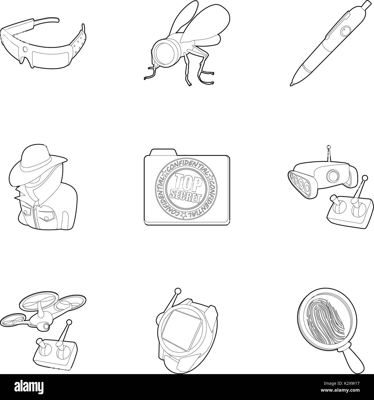 Fbi agent gun Black and White Stock Photos & Images - Alamy