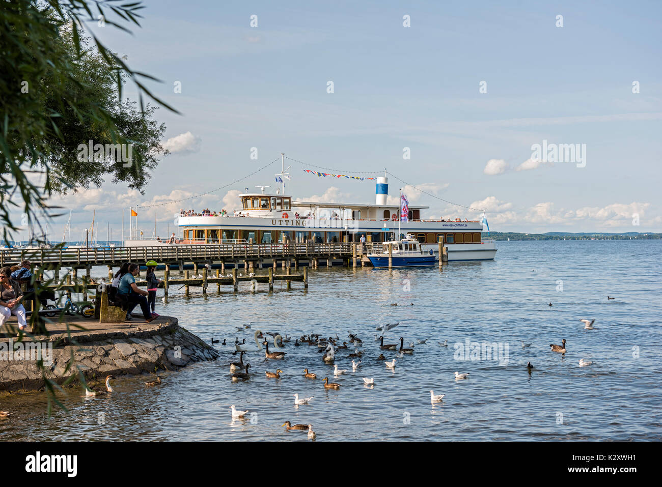 Diessen am Ammersee, Bavaria, Germany Stock Photo - Alamy