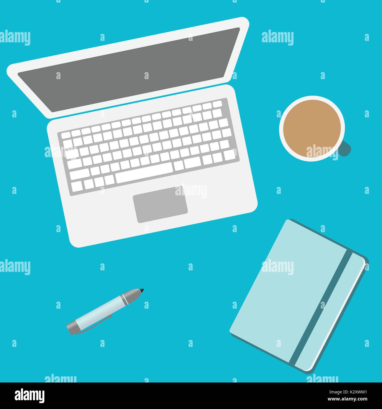 Project notepad Stock Vector Images - Alamy
